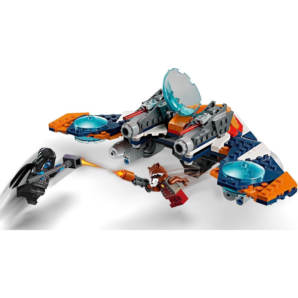 LEGO | LEGO® 76278 MARVEL Rocketův tryskáč Warbird vs. Ronan - MořeLega ...