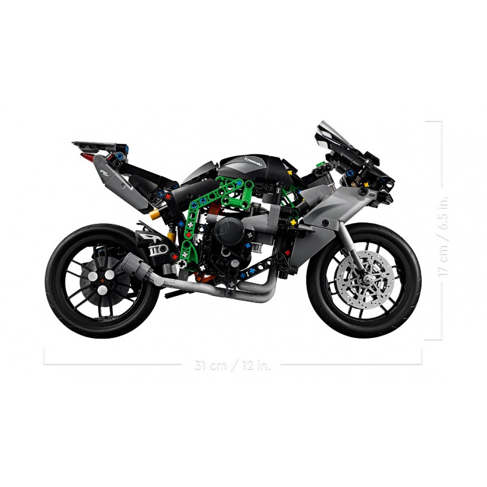 LEGO | LEGO® 42170 TECHNIC Motorka Kawasaki Ninja H2R - MořeLega ...