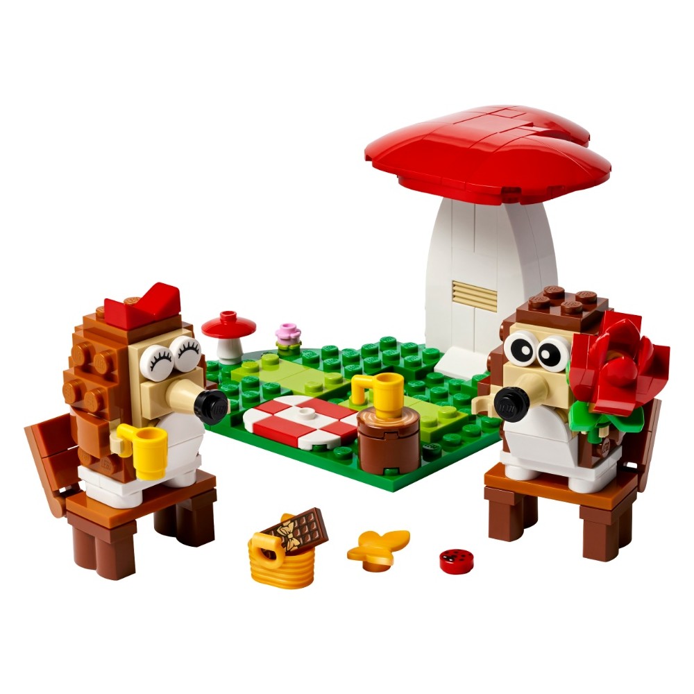 LEGO | LEGO® 40711 ICONIC Ježčí rande s piknikem - MořeLega - MořeKostek