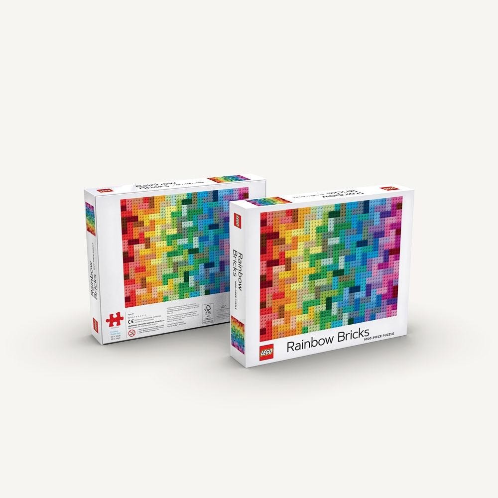 LEGO | LEGO® PUZZLE Rainbow Bricks - 1000 DÍLKŮ - MořeLega - MořeKostek