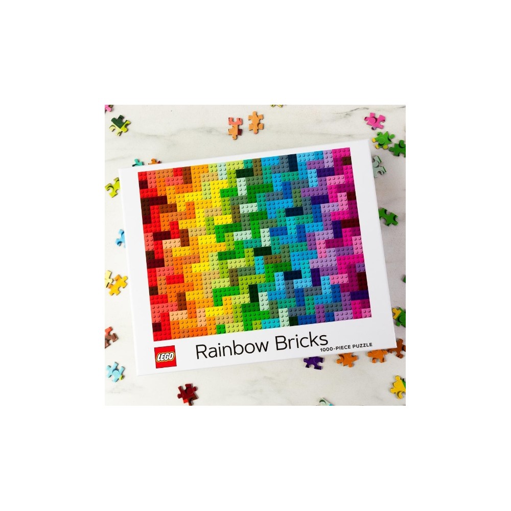 LEGO | LEGO® PUZZLE Rainbow Bricks - 1000 DÍLKŮ - MořeLega - MořeKostek