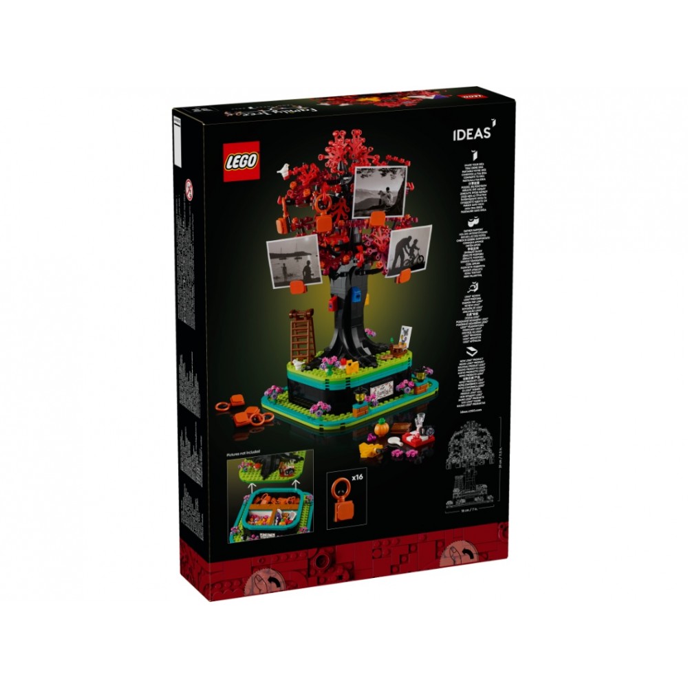 LEGO | LEGO® 21346 IDEAS Rodinný strom - MořeLega - MořeKostek