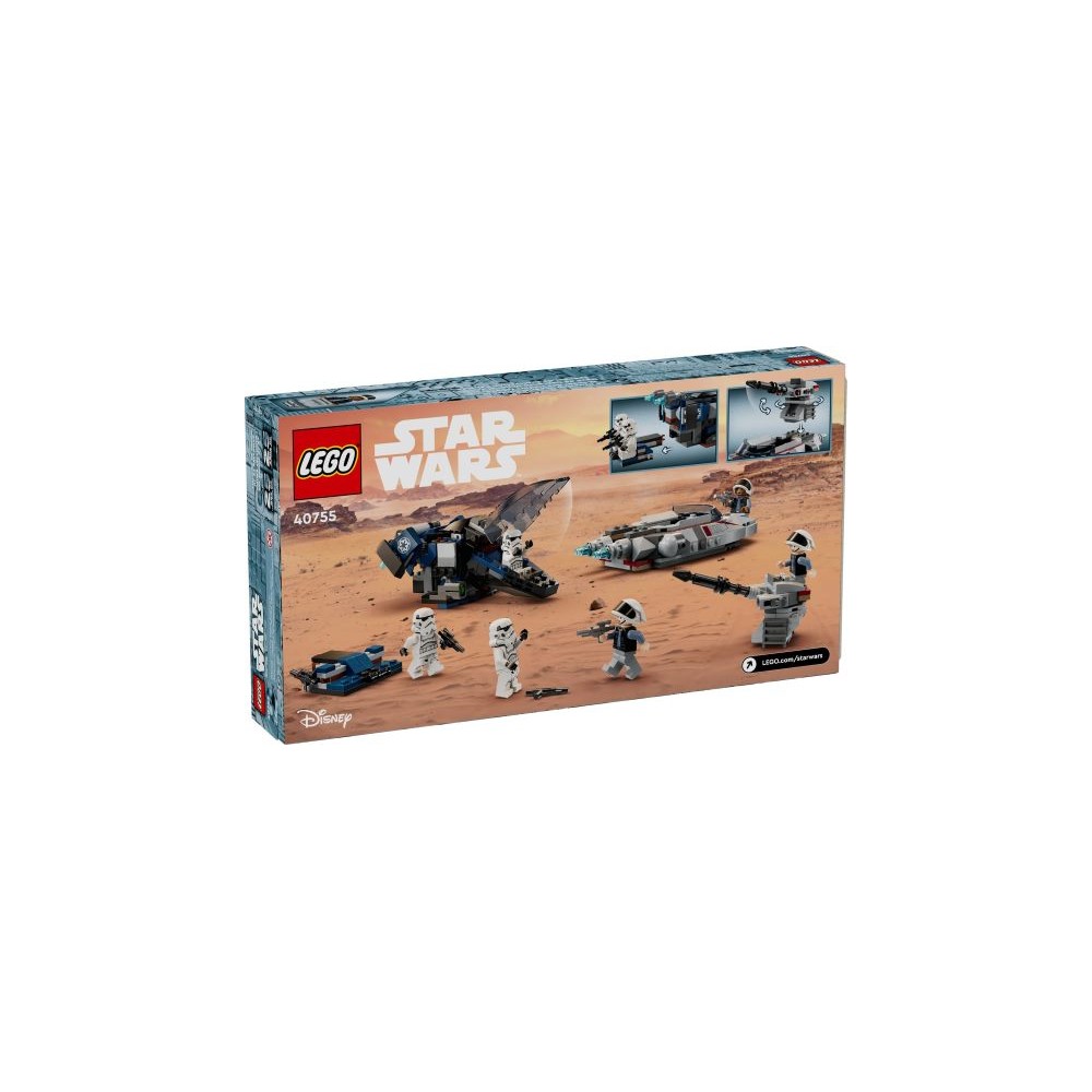 LEGO | LEGO® 40755 STAR WARS® Imperial Dropship vs. Rebel Scout Speeder ...